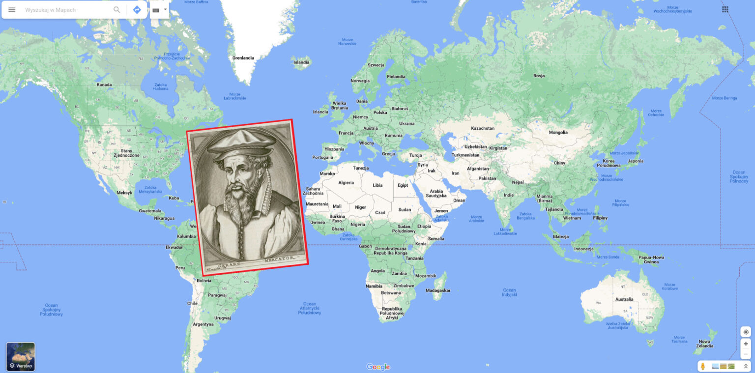 Odwzorowanie Merkatora. Jak mapa świata kłamie - TrueStory